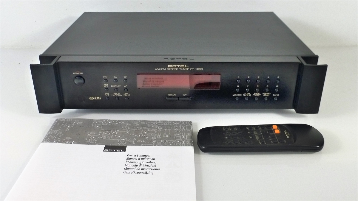 Rotel RT-1080 Tuner - Auckland Vintage Audio